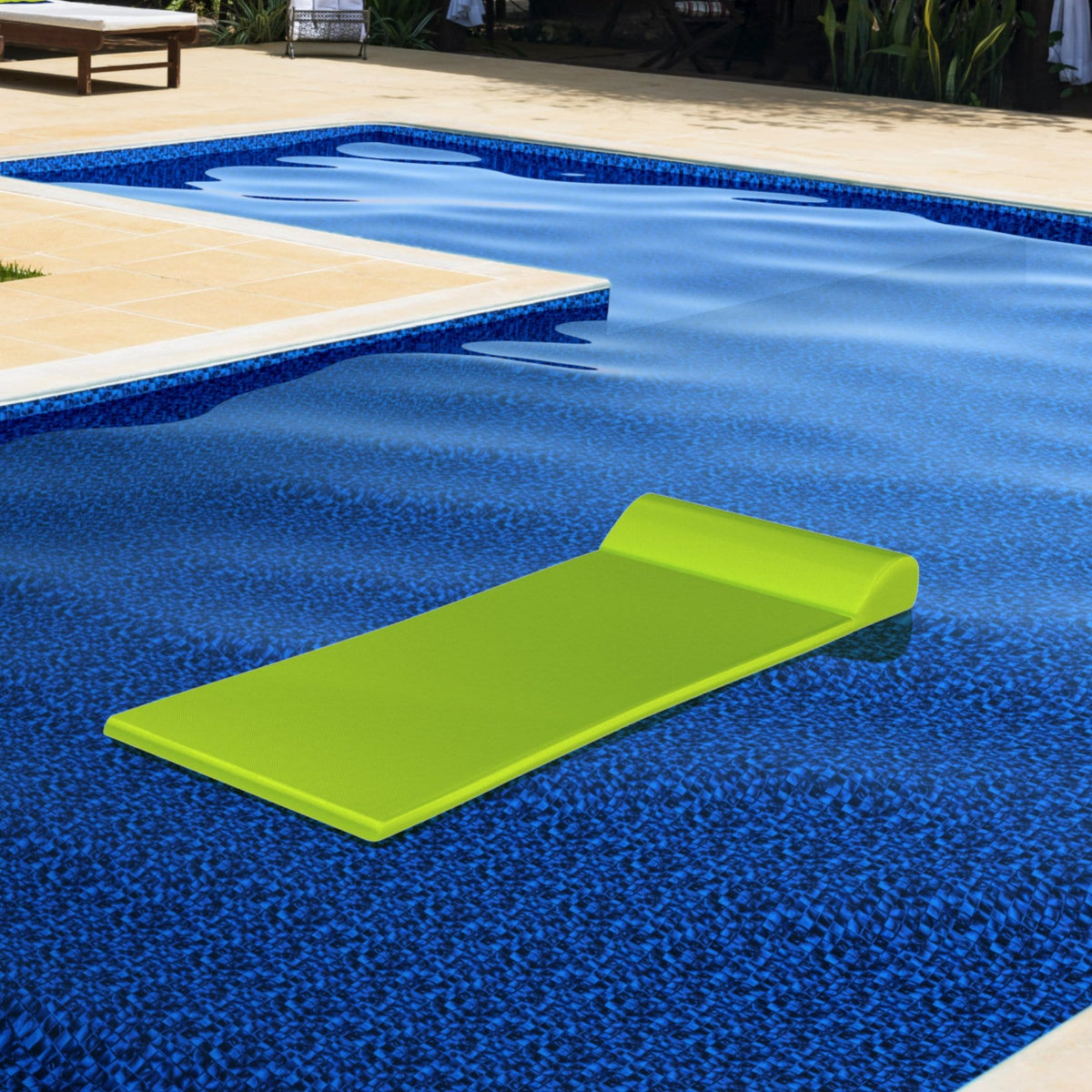 Neon Green Pool Float Cover – Loop Loc Backyard Accents